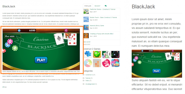 Embed HTML5 Game – WordPress Plugin – RedFoc